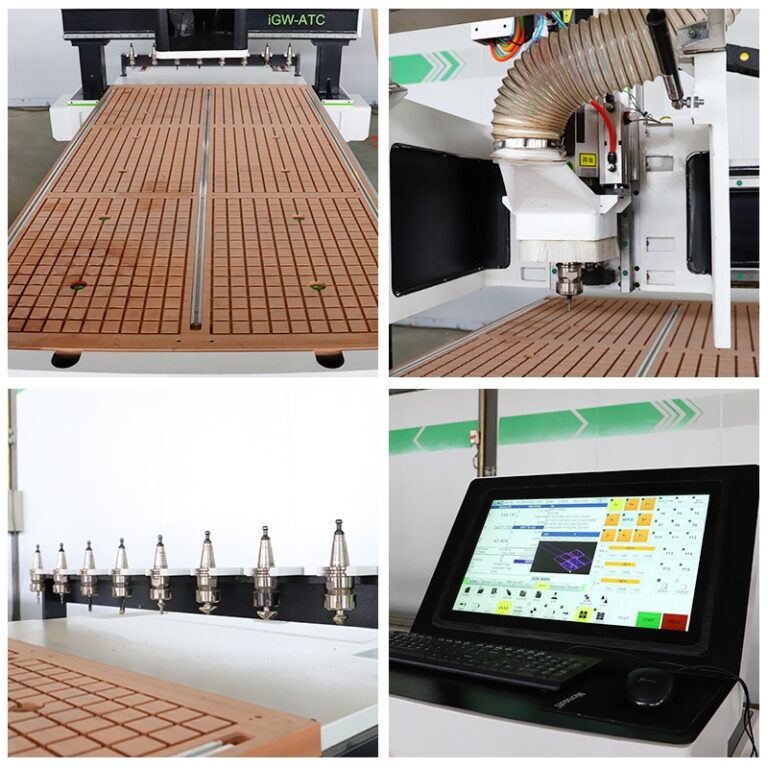 Nesting CNC Router- Auto Loading And Unloading - IGOLDENCNC.US